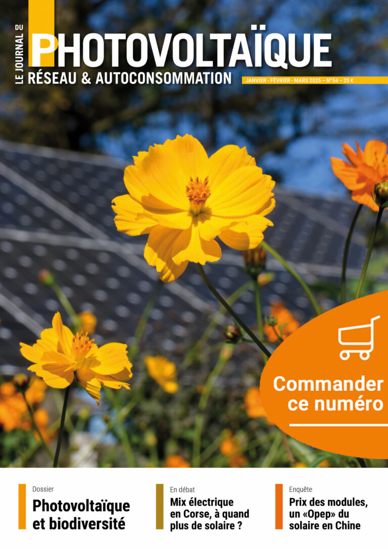 Le Journal du Photovoltaïque : le magazine 100% PV